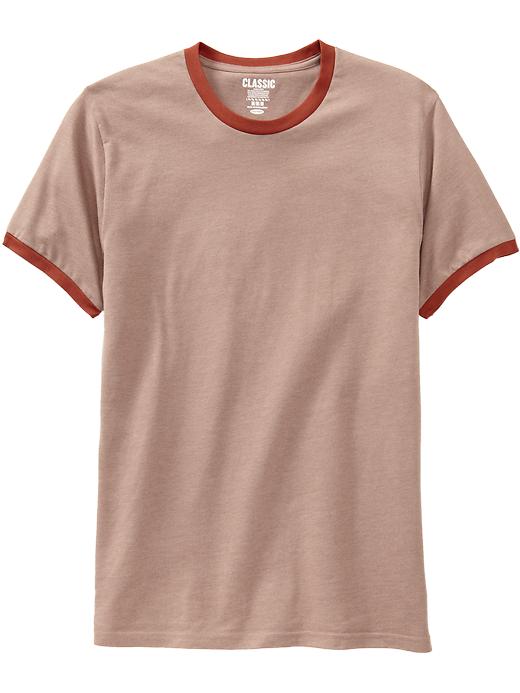 Old Navy Men’s Classic Ringer Tees – Brown Heather | Imbu