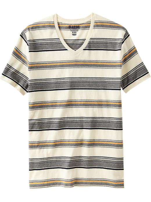 Old Navy Men’s Classic Striped V Neck Tees – Dumpling | Imbu