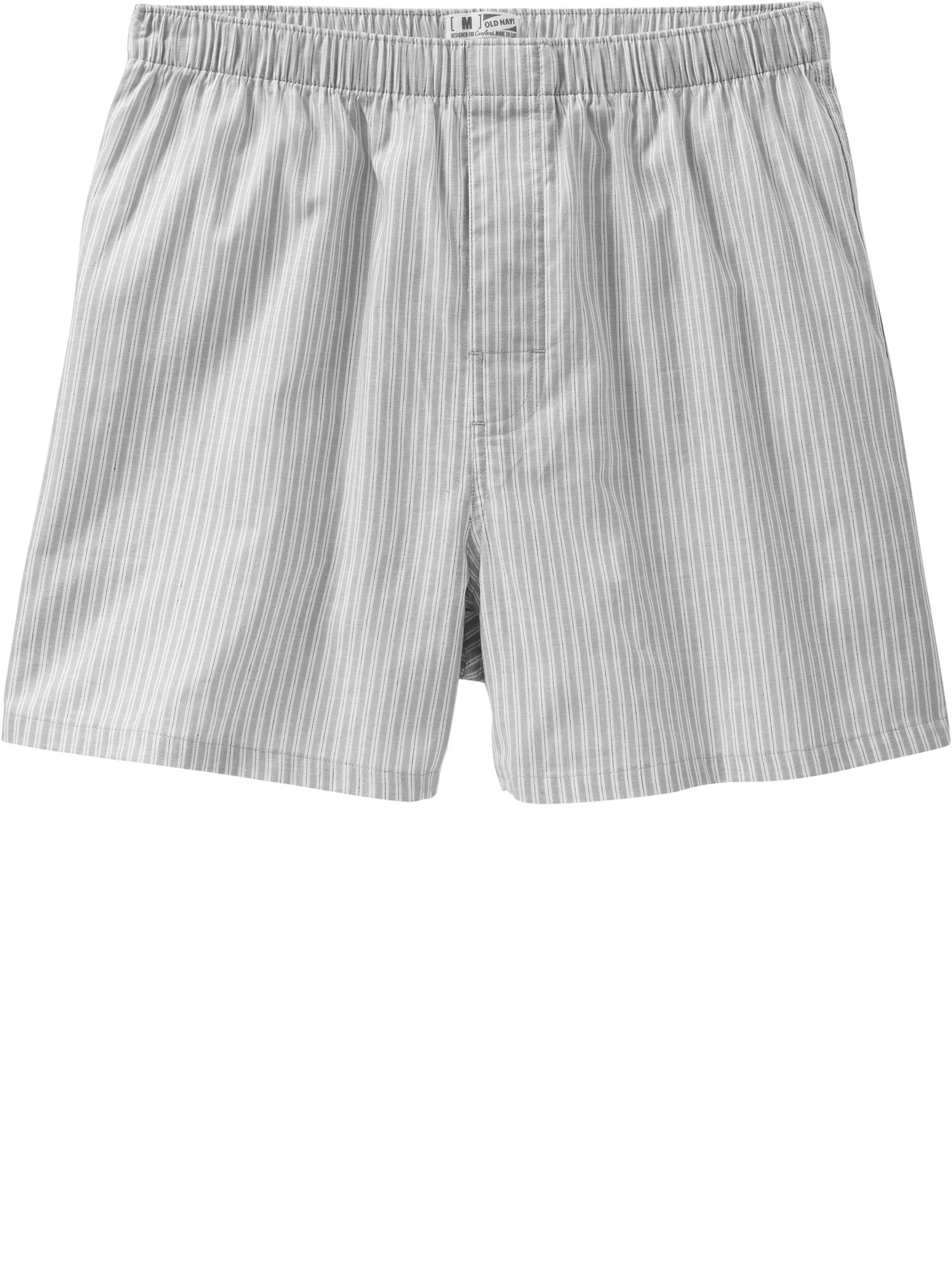 Old Navy Men’s Patterned Boxers – Gray Stripe | Kayloo