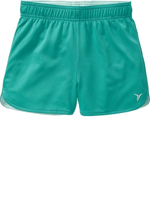 Girls Active By Old Navy Reversible Mesh Shorts – Splashng Teal Sql ...
