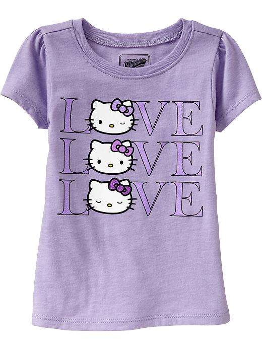 Old Navy Hello Kitty Glitter Tees For Baby – Purple Heather | Livestorm