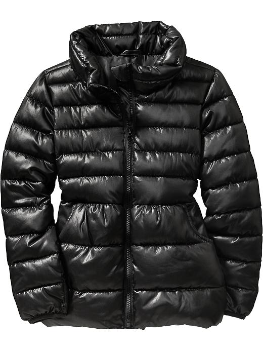 Old Navy Girls Frost Free Jackets – Black | Skynder