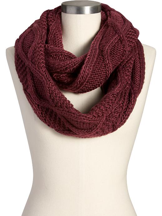 Old Navy Women’s Cable Knit Infinity Scarves – Go Pinot Go | Mybuzz