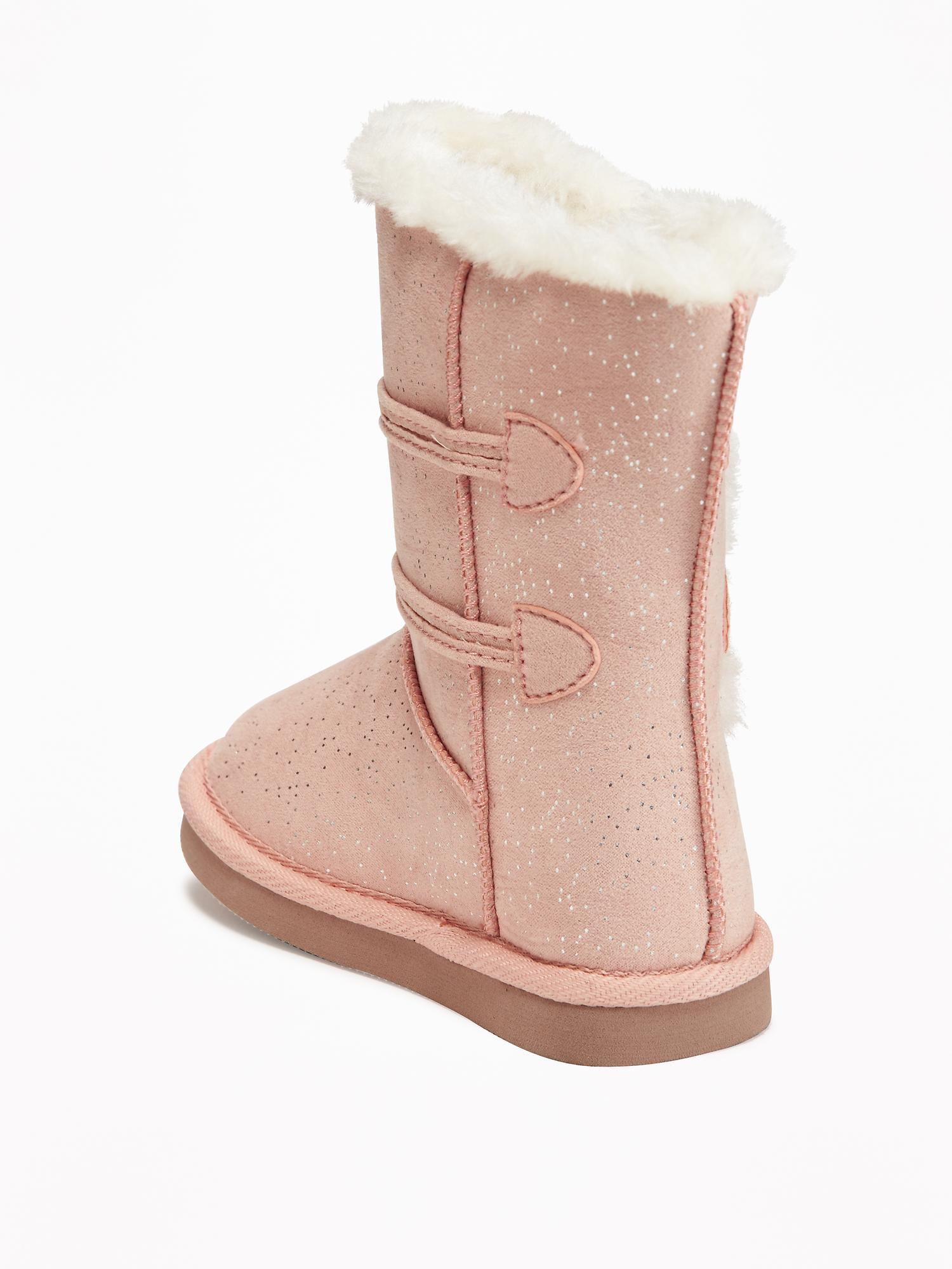 Sueded Toggle Boots For Baby | Old Navy