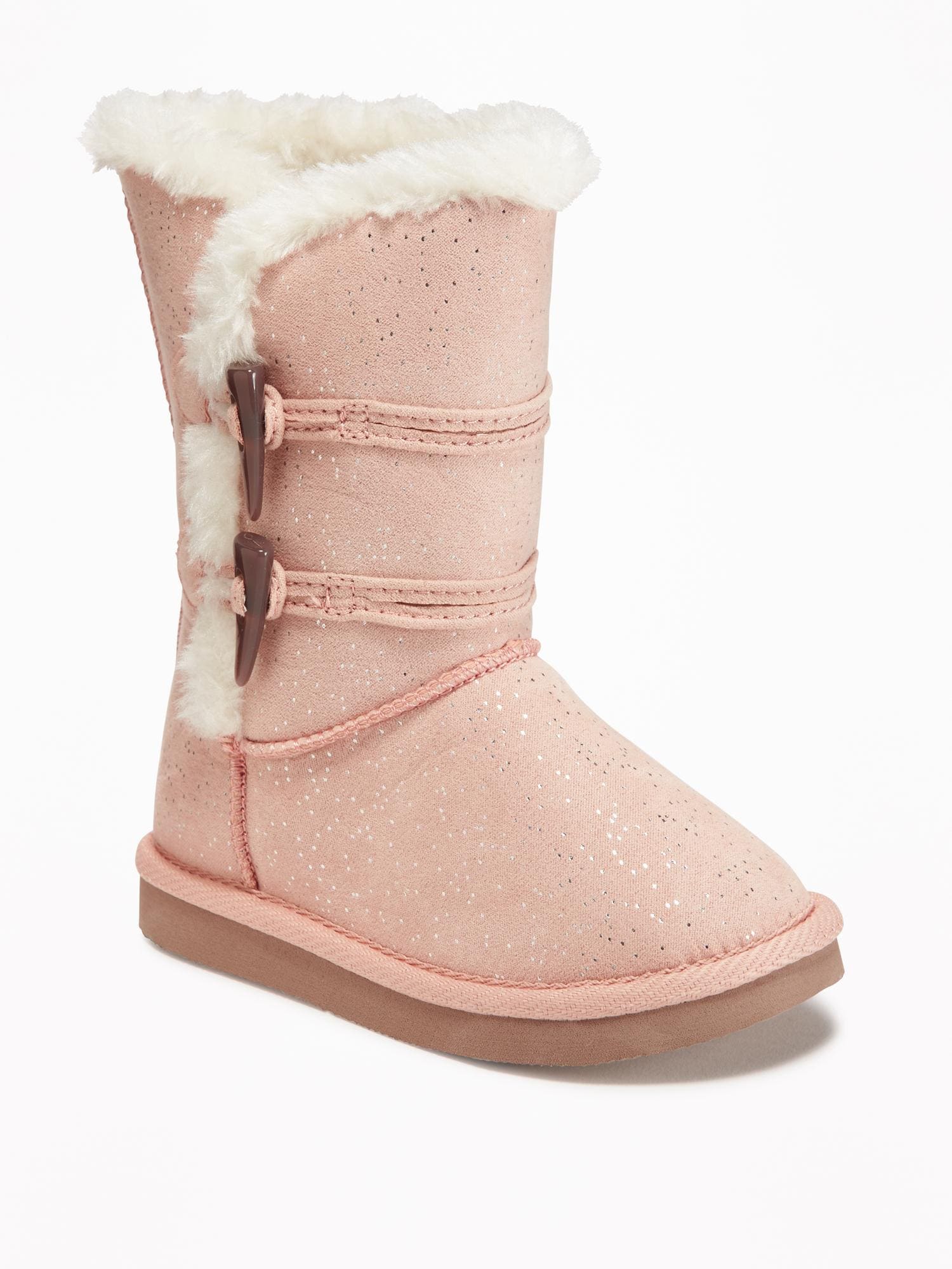 Sueded Toggle Boots For Baby | Old Navy