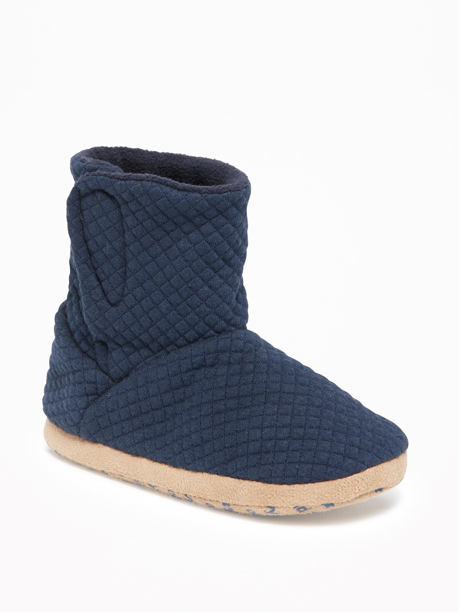 Quilted Jersey Booties For Toddler | Old Navy