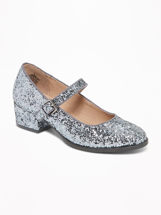 Glitter Ankle-Strap Shoes for Girls | Old Navy
