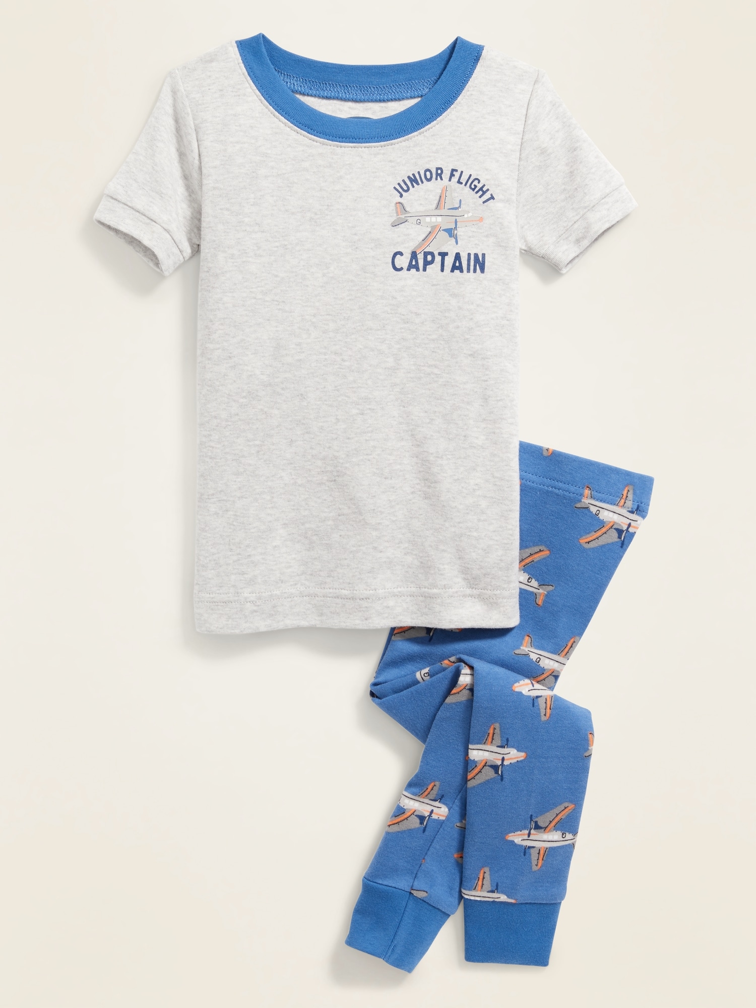 "Junior Flight Captain" Pajama Set for Toddler Boys & Baby | Old Navy