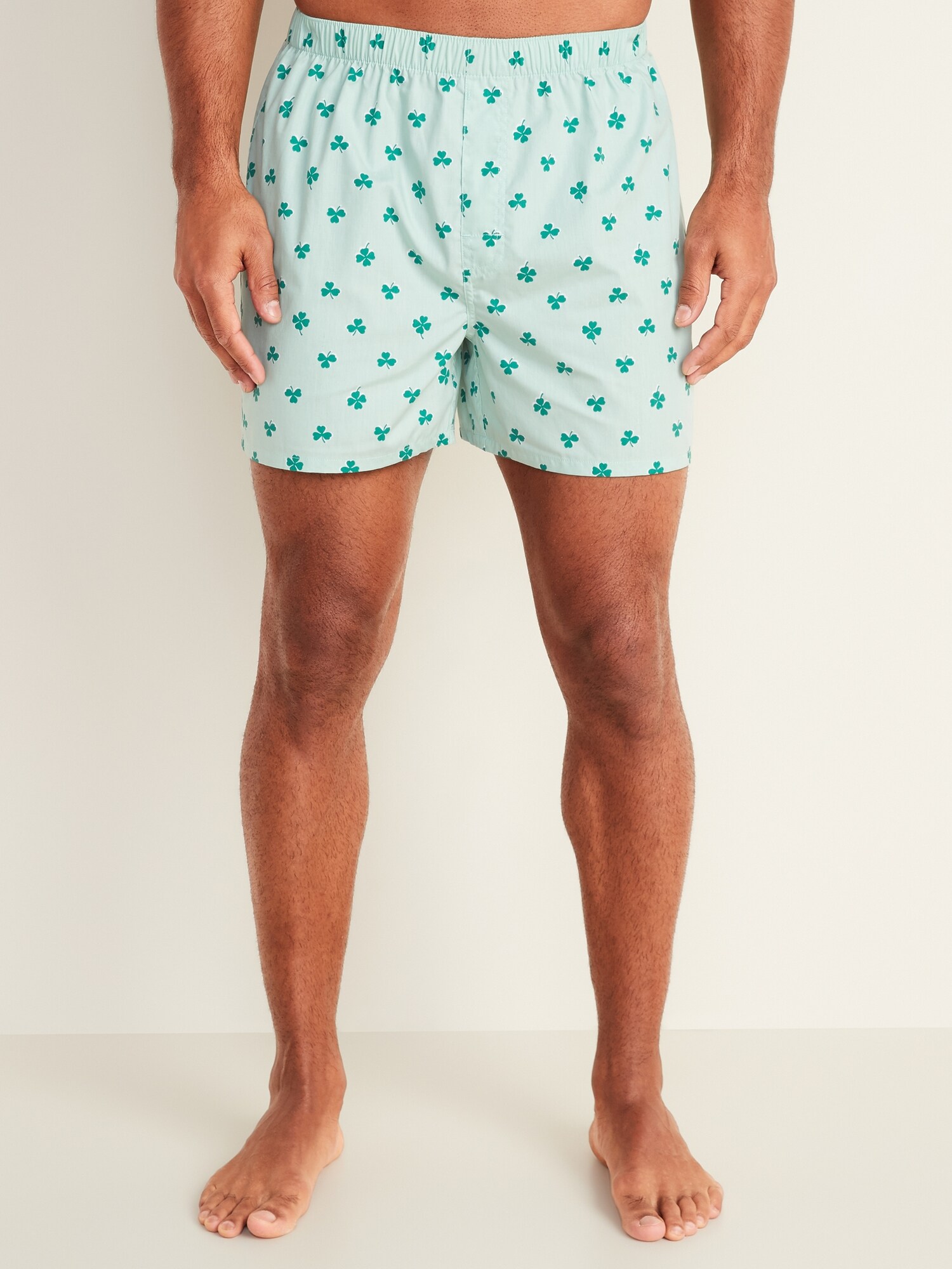 Soft-Washed Printed Boxer Shorts | Old Navy