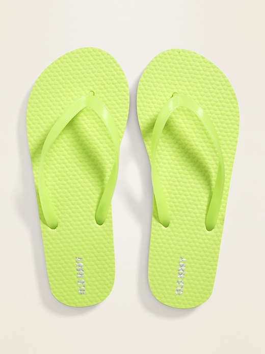 Gender-Neutral Pop-Color Flip-Flops for Kids | Old Navy