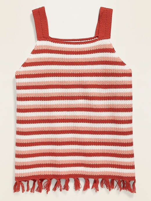 Sleeveless Crochet-Knit Top for Girls | Old Navy
