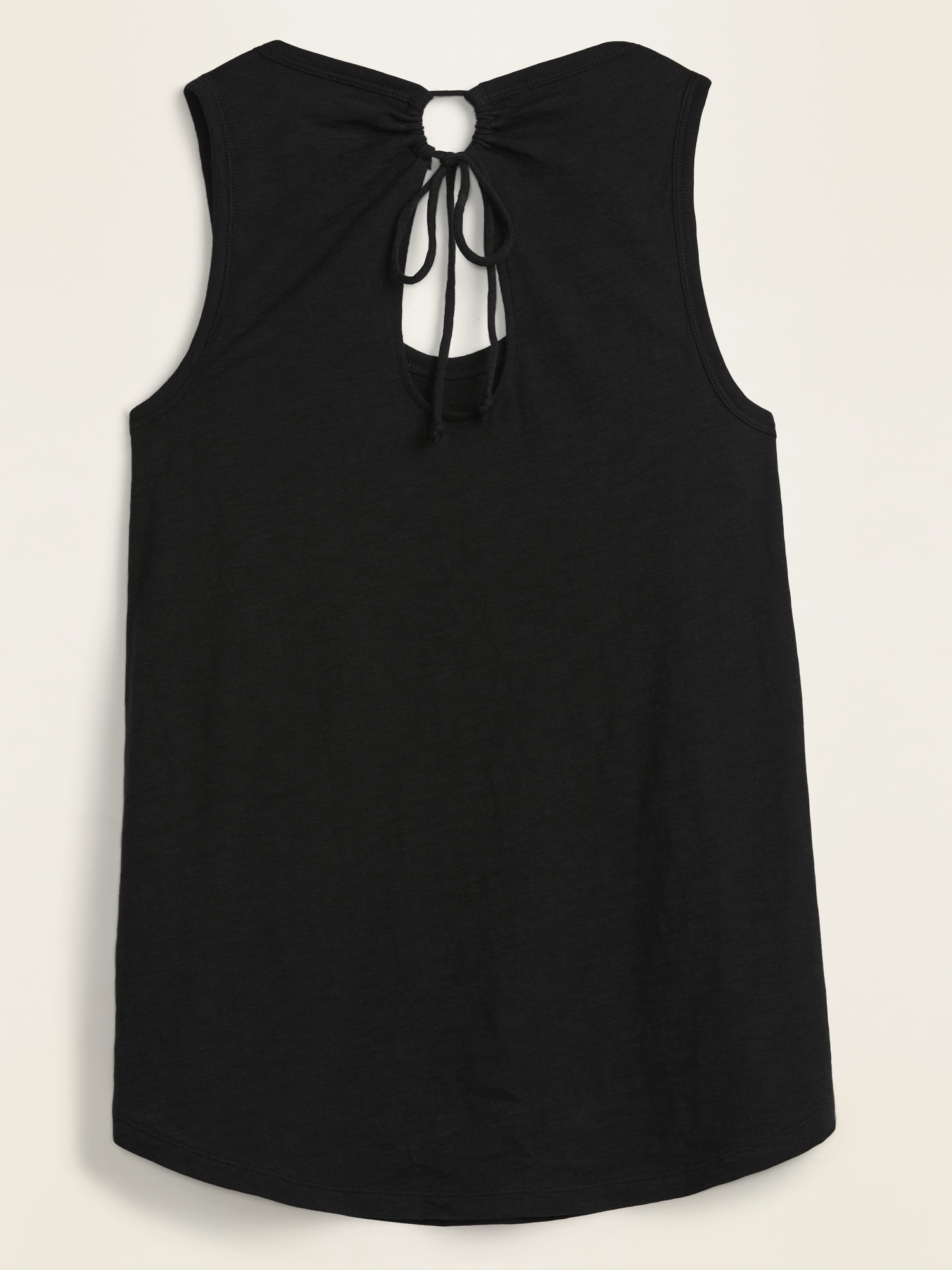 Slub-Knit Tie-Back Tank Top for Women | Old Navy