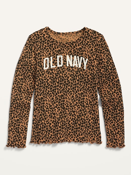 Logo-Graphic Long-Sleeve Tee for Girls | Old Navy