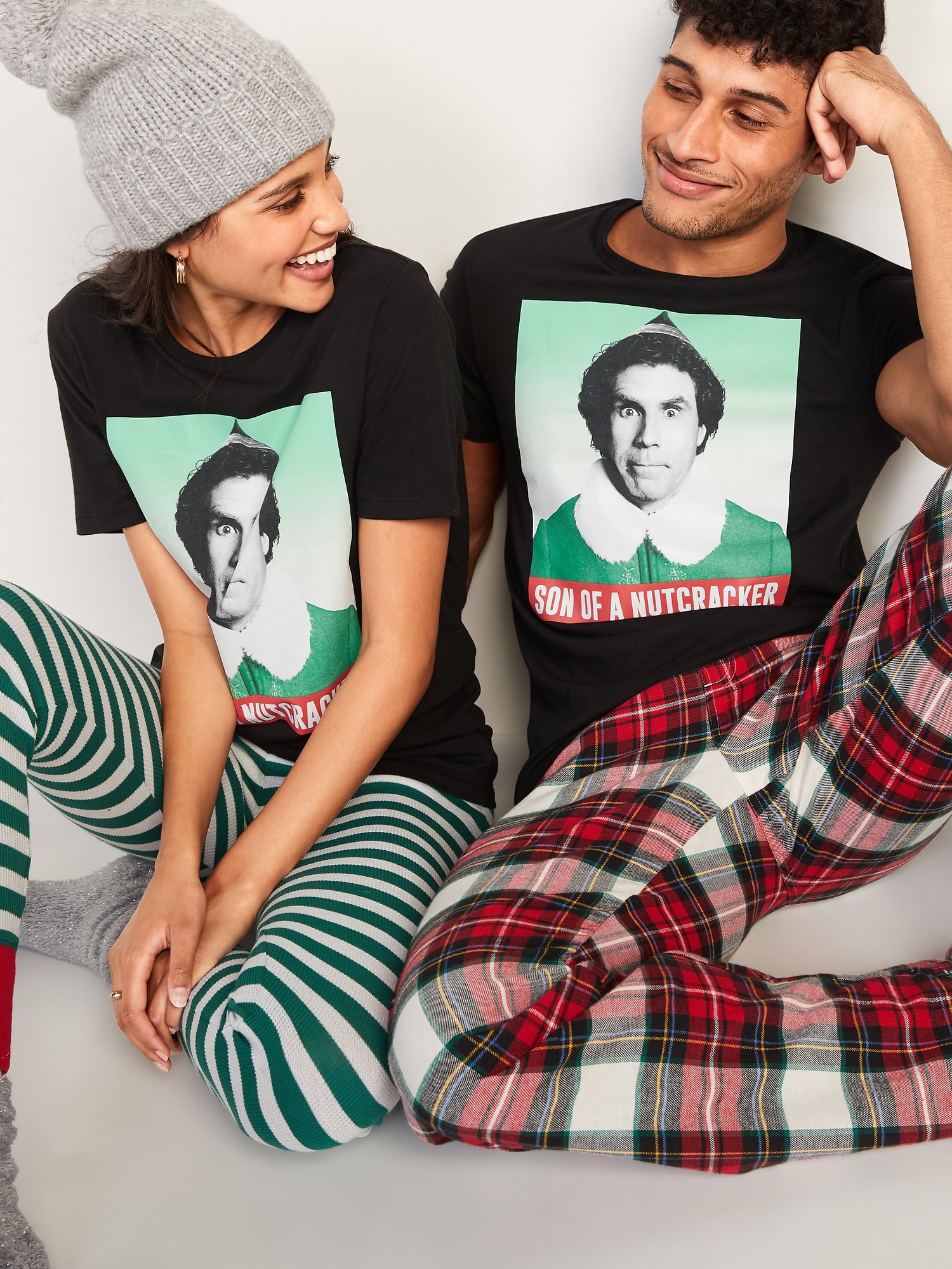 Elf™ "Son of A Nutcracker" Christmas Gender-Neutral Tee for Men & Women ...