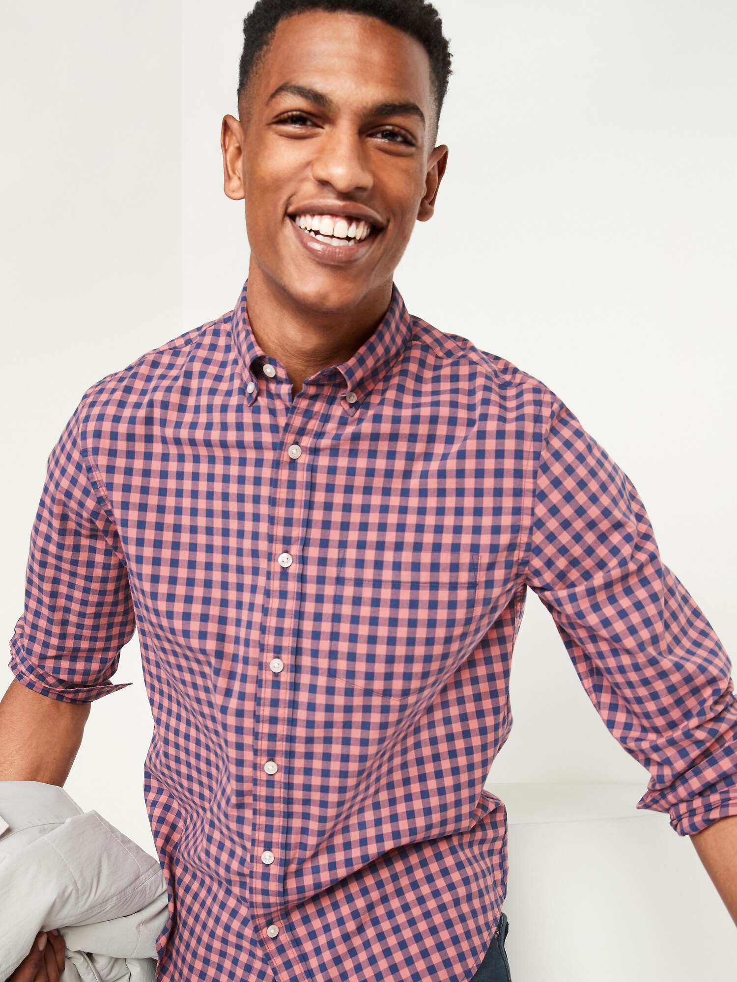 Slim-Fit Built-In Flex Everyday Shirt | Old Navy
