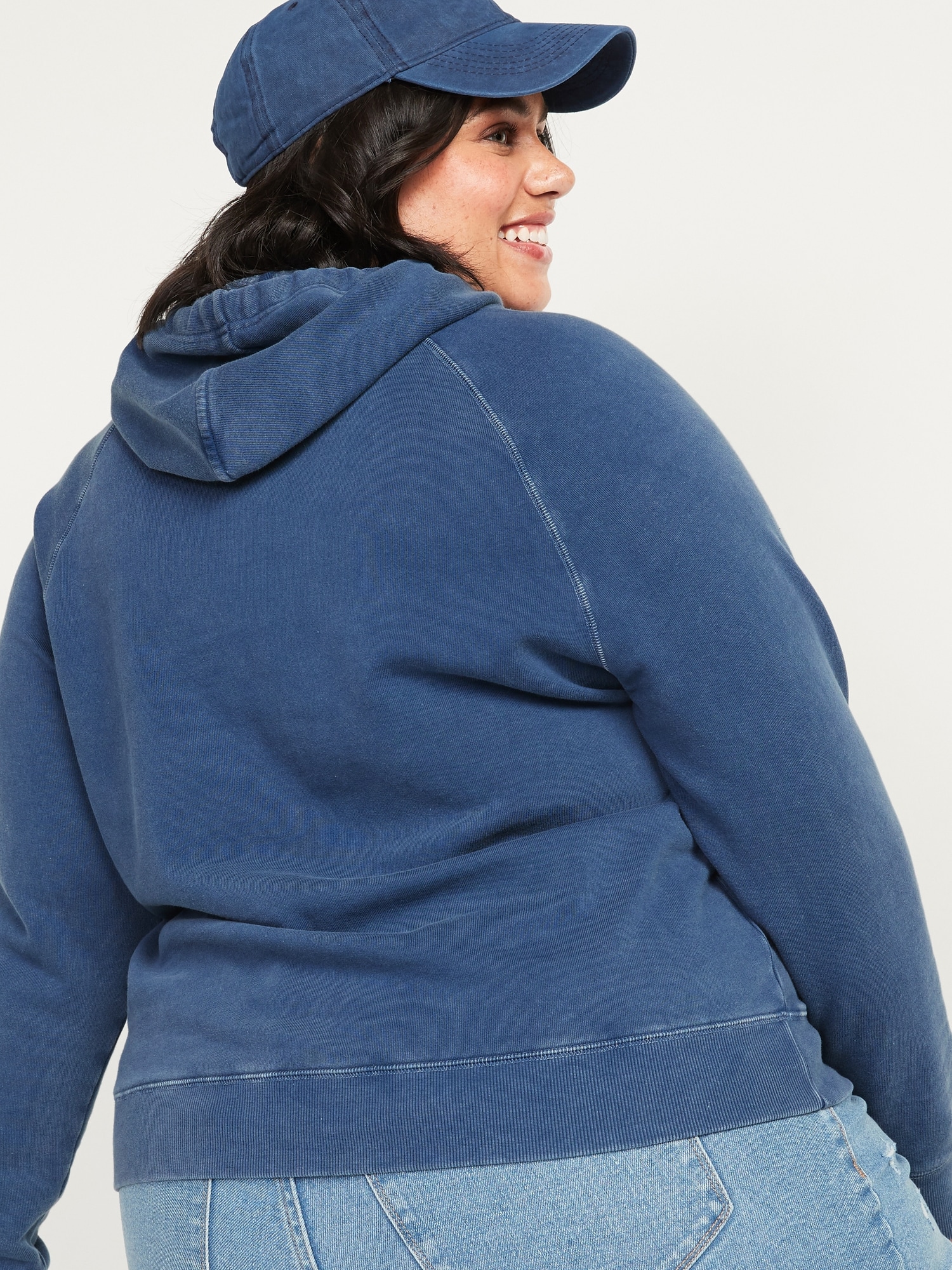 Vintage Mineral-Dyed Plus-Size Pullover Hoodie | Old Navy