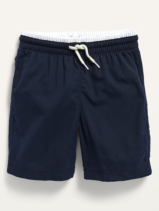 Functional-Drawstring Solid Swim Trunks for Toddler Boys | Old Navy
