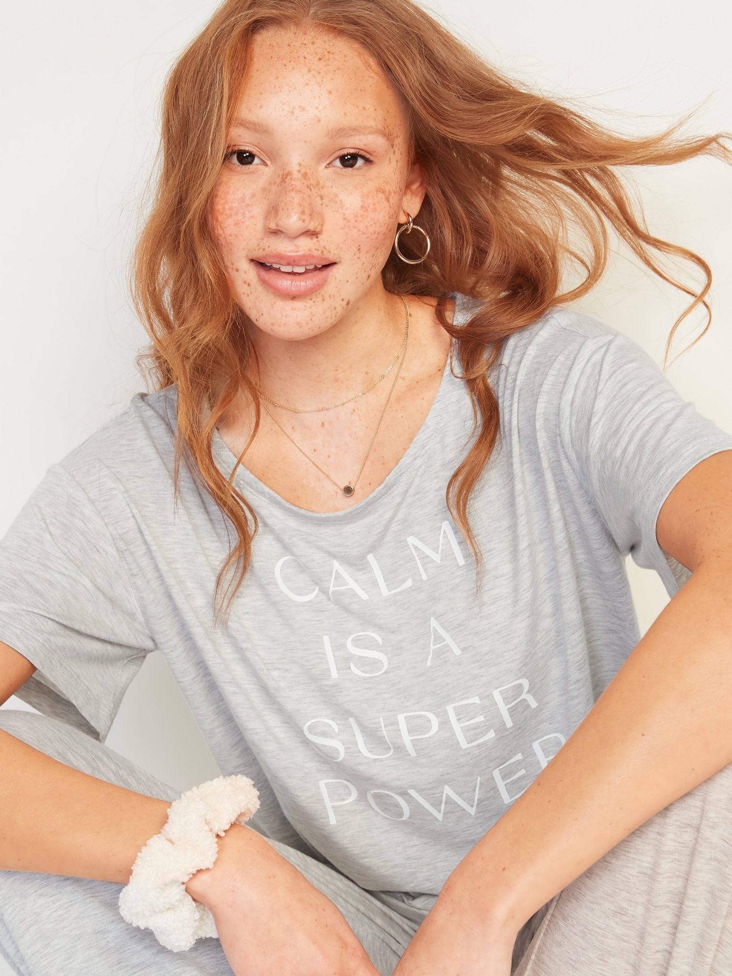 Loose Sunday Sleep Ultra-Soft Pajama Top for Women | Old Navy