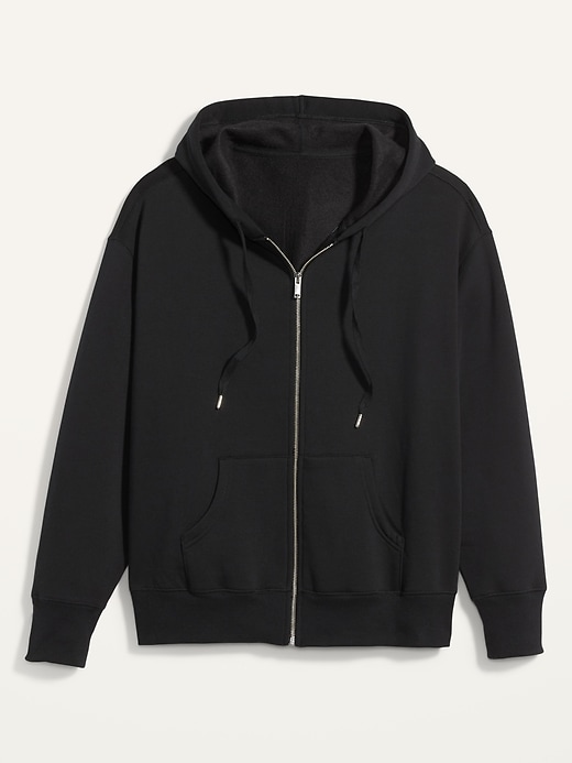 Soft Slouchy Zip-Front Plus-Size Hoodie | Old Navy