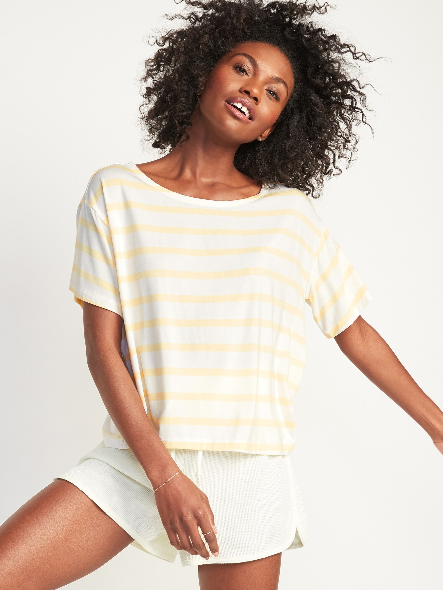 Loose Sunday Sleep Ultra-Soft Pajama Top for Women | Old Navy