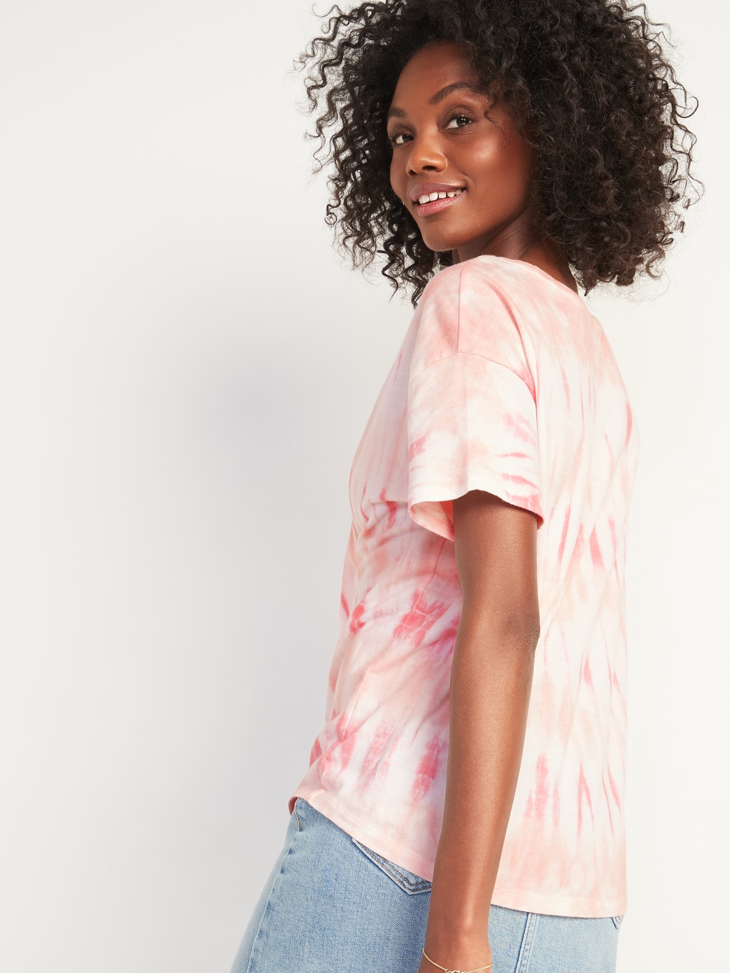 Loose Specially Dyed Easy Tee for Women | Old Navy