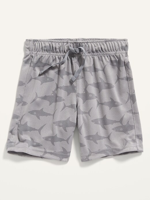 Old Navy - Unisex Functional Drawstring Printed Mesh Shorts for Toddler