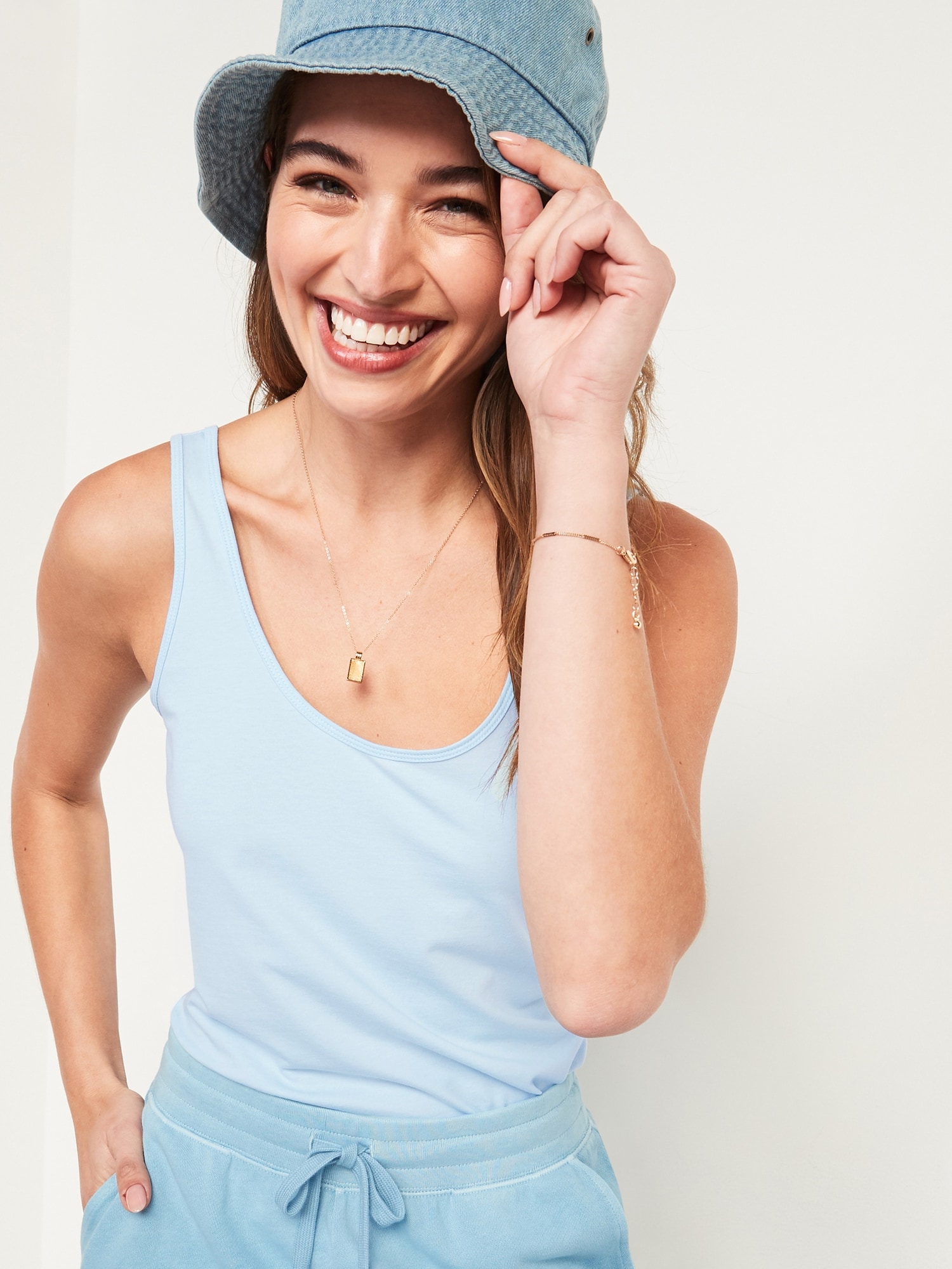 First-Layer Fitted Tank for Women | Old Navy