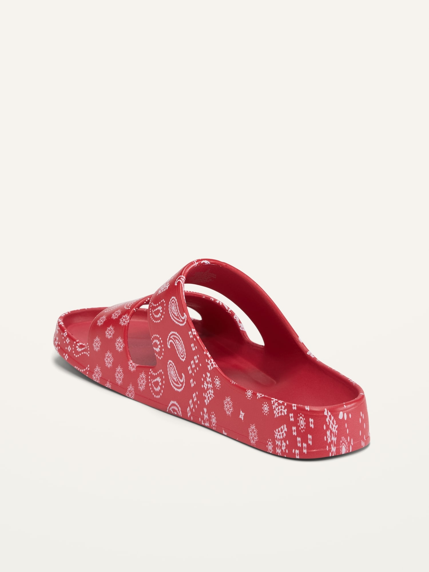 Printed Eva Double-Strap Slide Sandals For Women | Old Navy