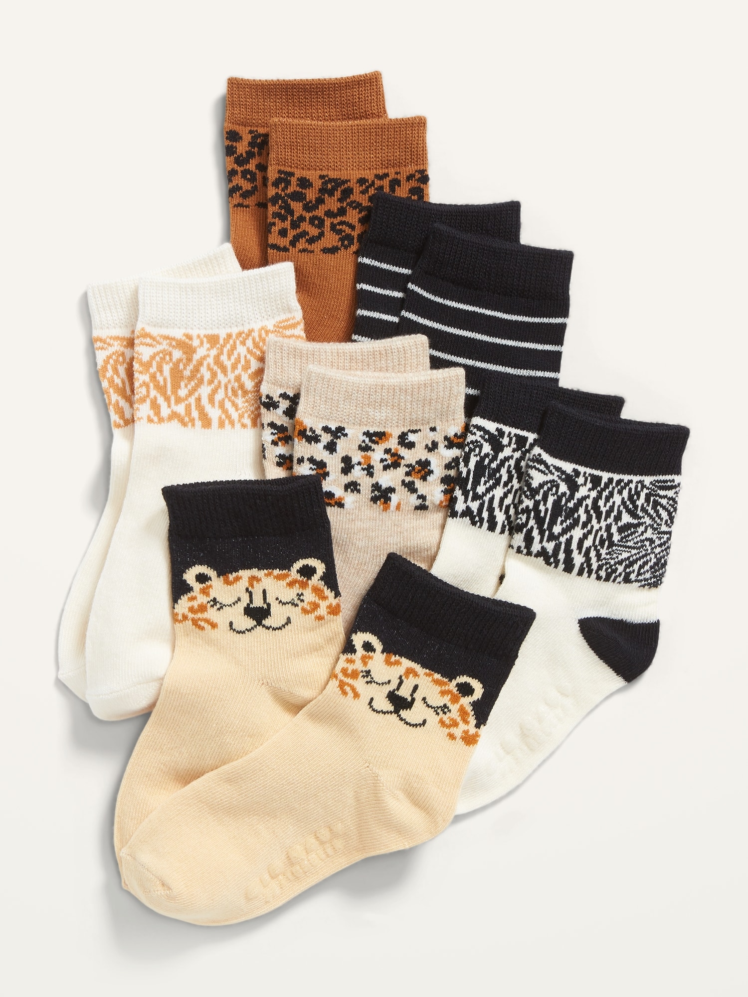 Unisex 6 Pack Printed Crew Socks For Toddler Baby Old Navy unisex-6-pack-printed-crew-socks-for-toddler-baby-old-navy