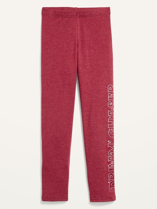 Old Navy Printed Built In Tough Full Length Leggings For Girls