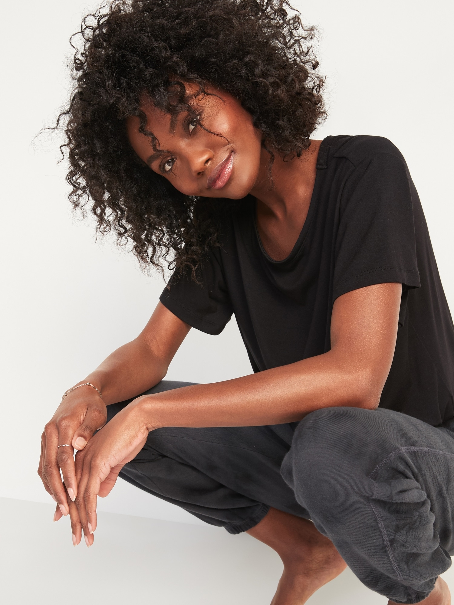 Loose Sunday Sleep Ultra-Soft Pajama Top | Old Navy