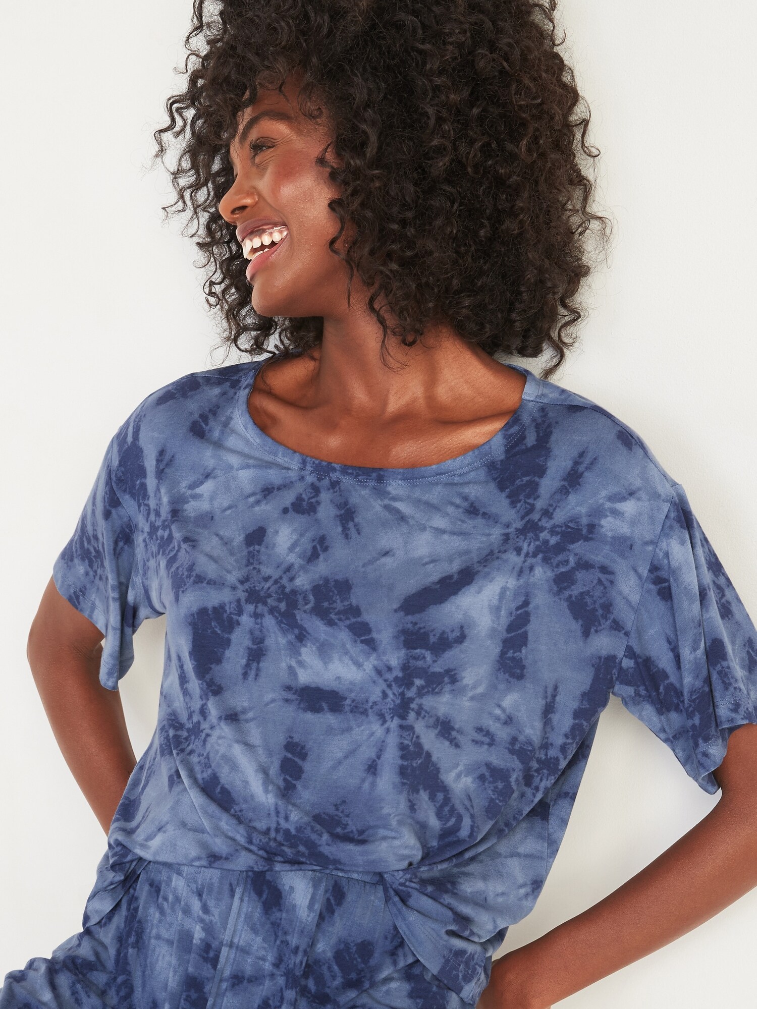 Loose Sunday Sleep Ultra-Soft Pajama Top for Women | Old Navy