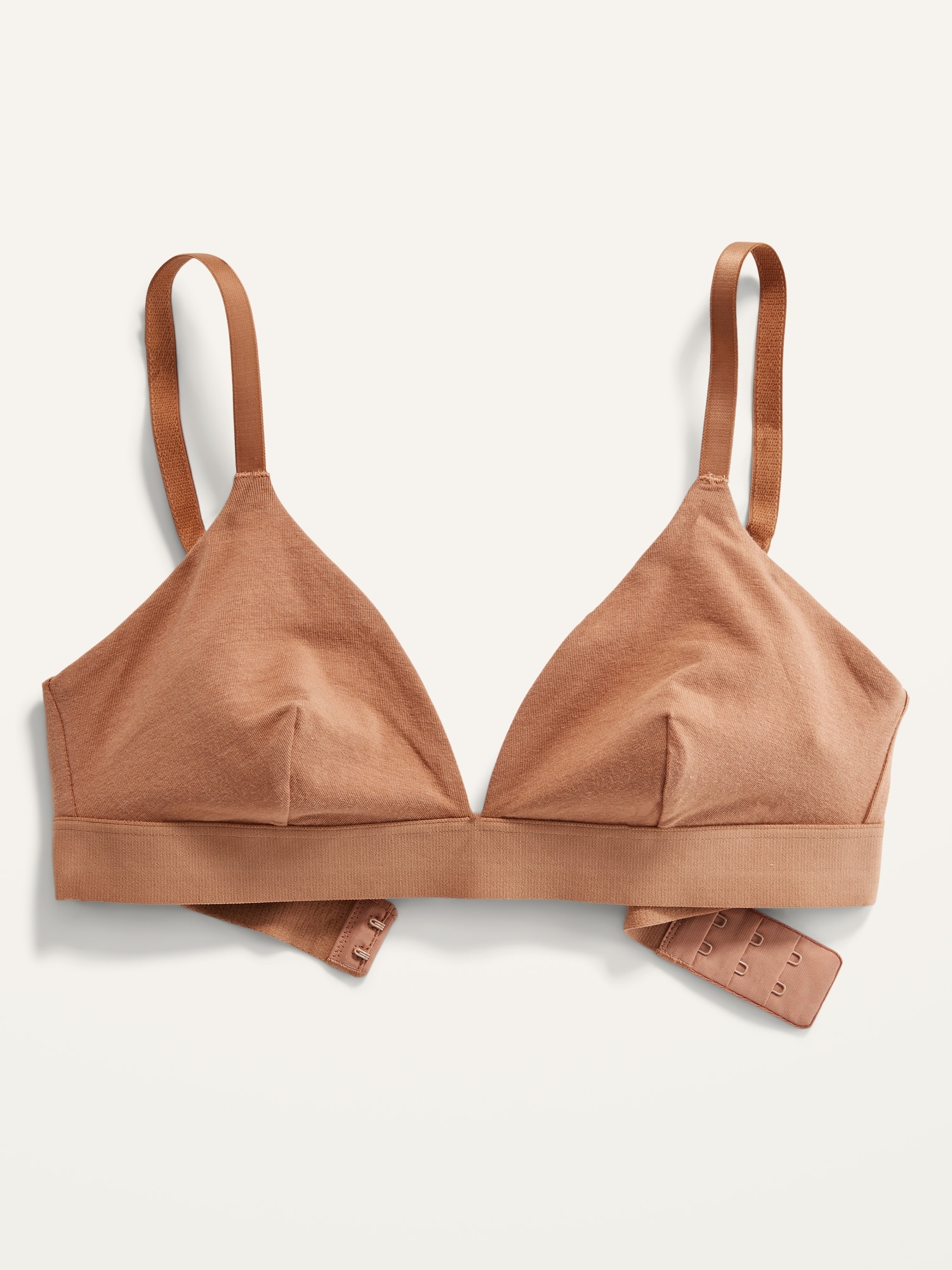 Supima® Cotton-Blend Triangle Bralette Top for Women | Old Navy