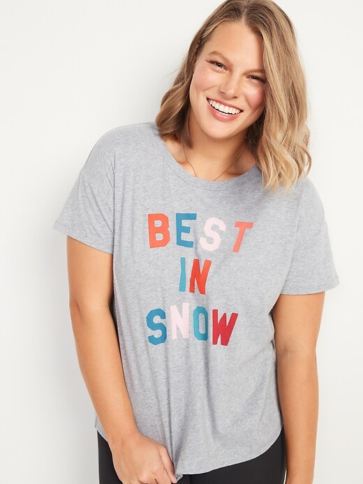 Old Navy - Matching Holiday Graphic T-Shirt for Women Old Navy - Matching Holiday Graphic T-Shirt for Women