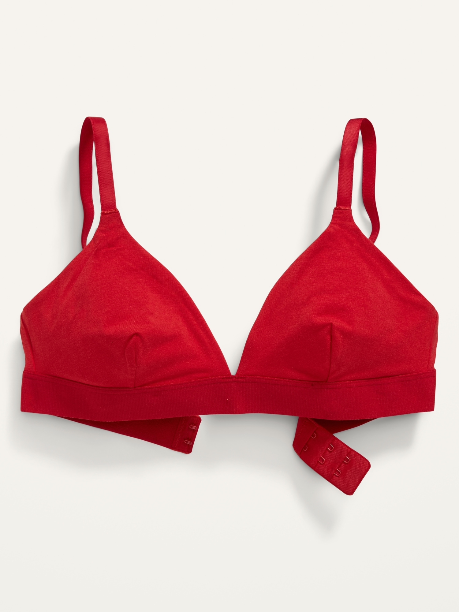 Supima® Cotton-Blend Triangle Bralette Top for Women | Old Navy