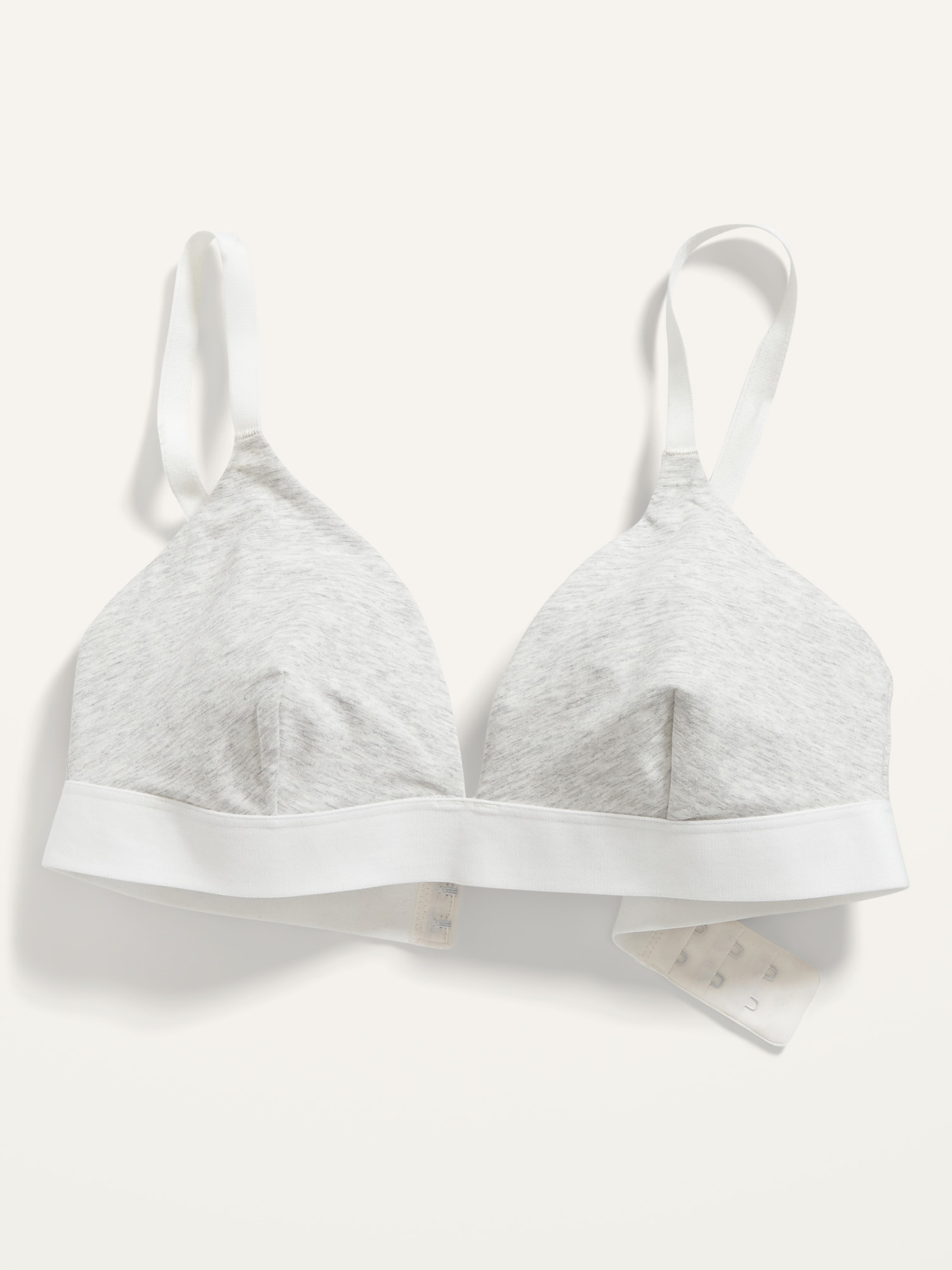 Supima® Cotton-Blend Triangle Bralette Top for Women | Old Navy