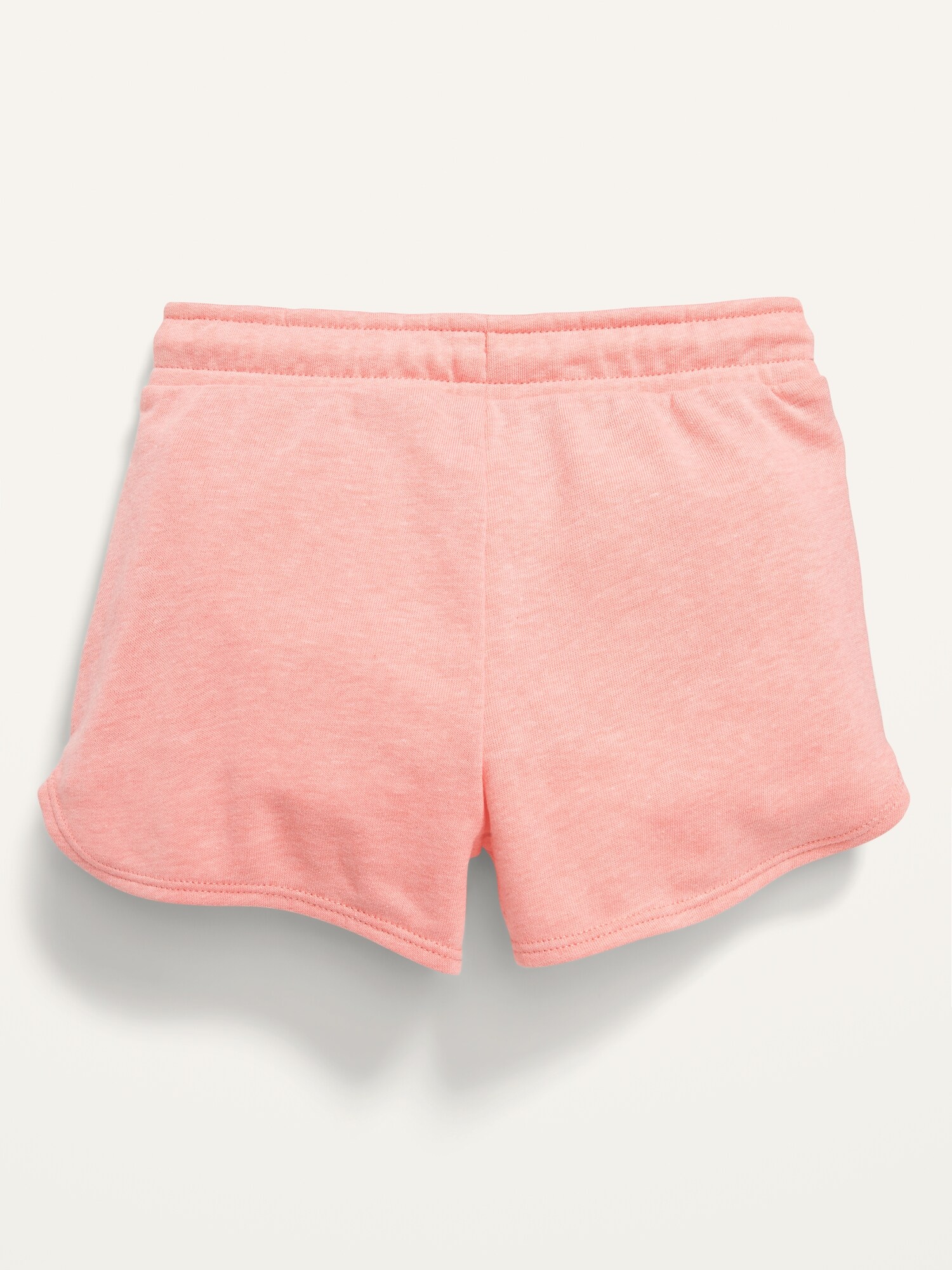 French Terry Drawstring Dolphin-Hem Shorts for Toddler Girls | Old Navy