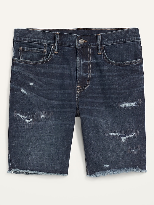 Slim Ripped Cut-Off Jean Shorts for Men -- 9.5-inch inseam | Old Navy