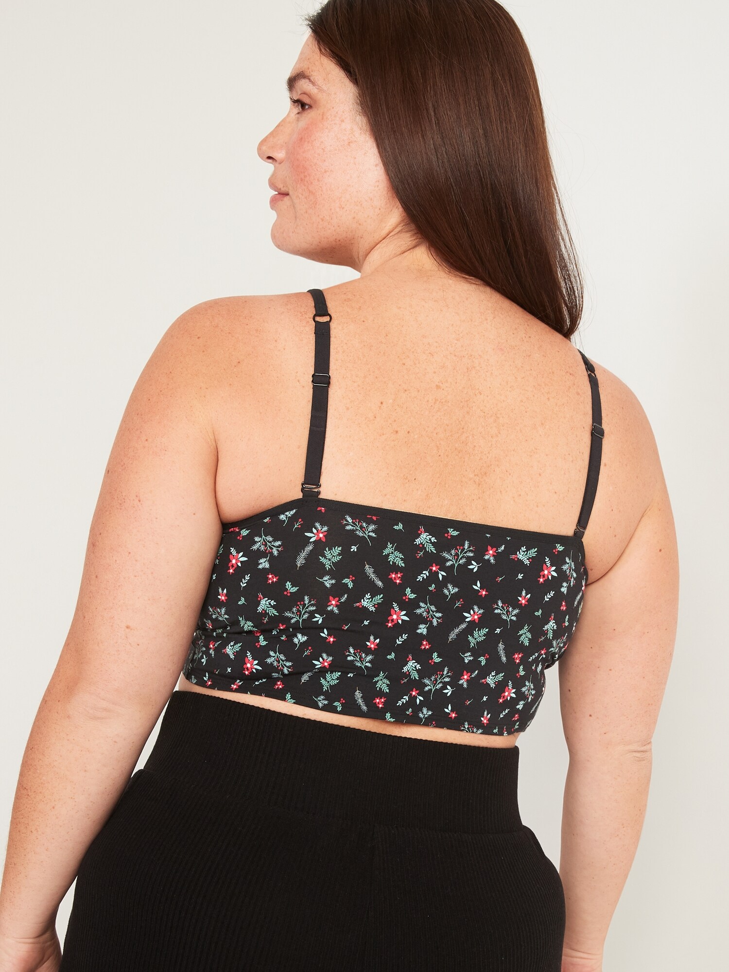 Supima® Cotton-Blend Cami Bralette Top | Old Navy