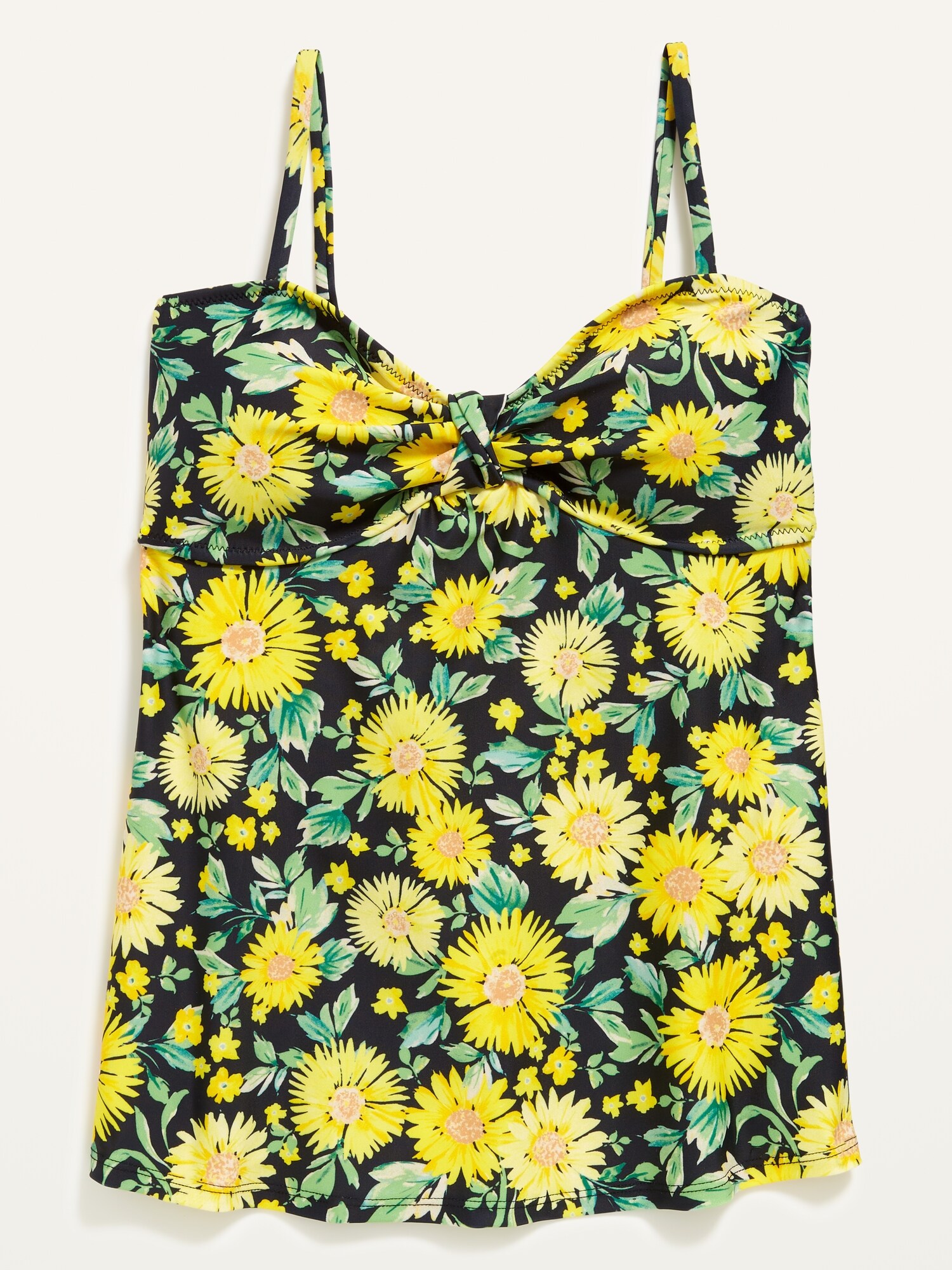 Knotted A-Line Tankini Swim Top for Women | Old Navy