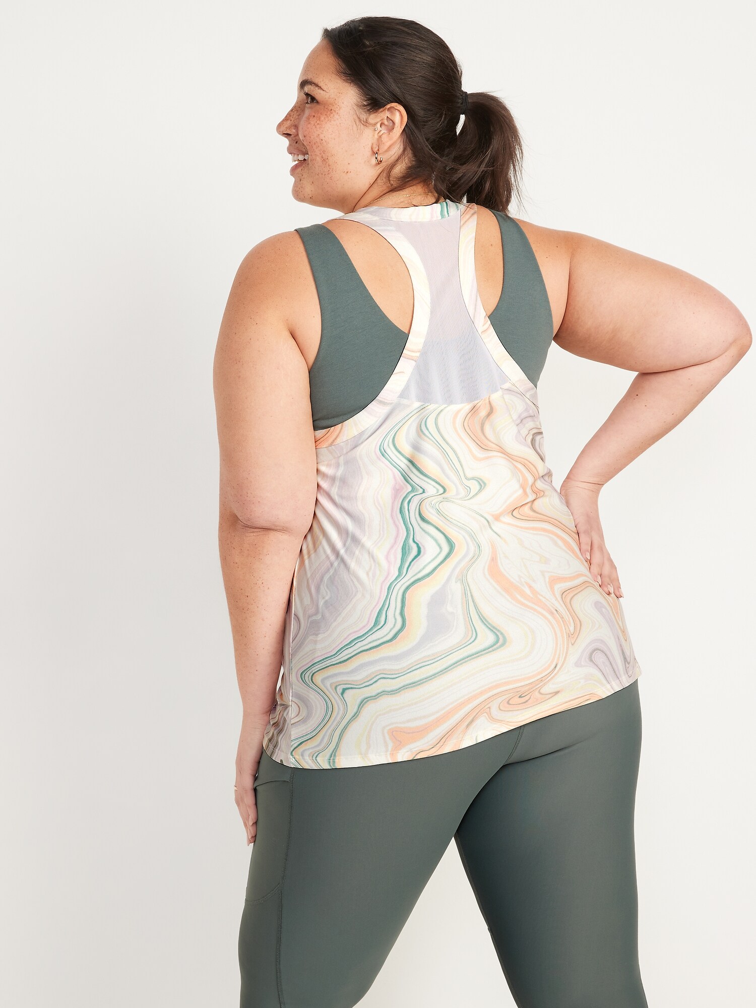 Breathe ON Mesh-Racerback Tank Top for Women | Old Navy