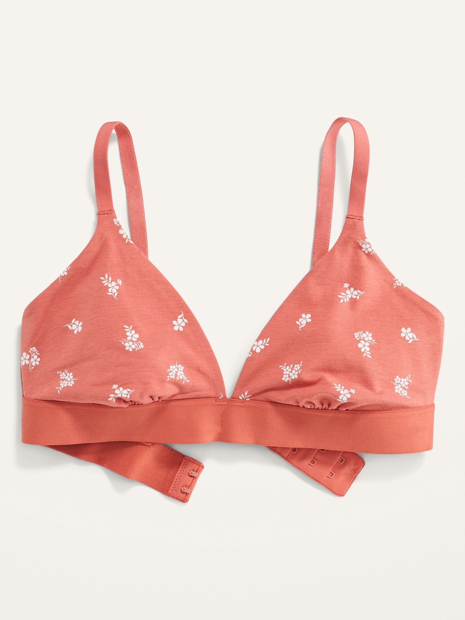 Supima® Cotton-Blend Triangle Bralette Top for Women | Old Navy