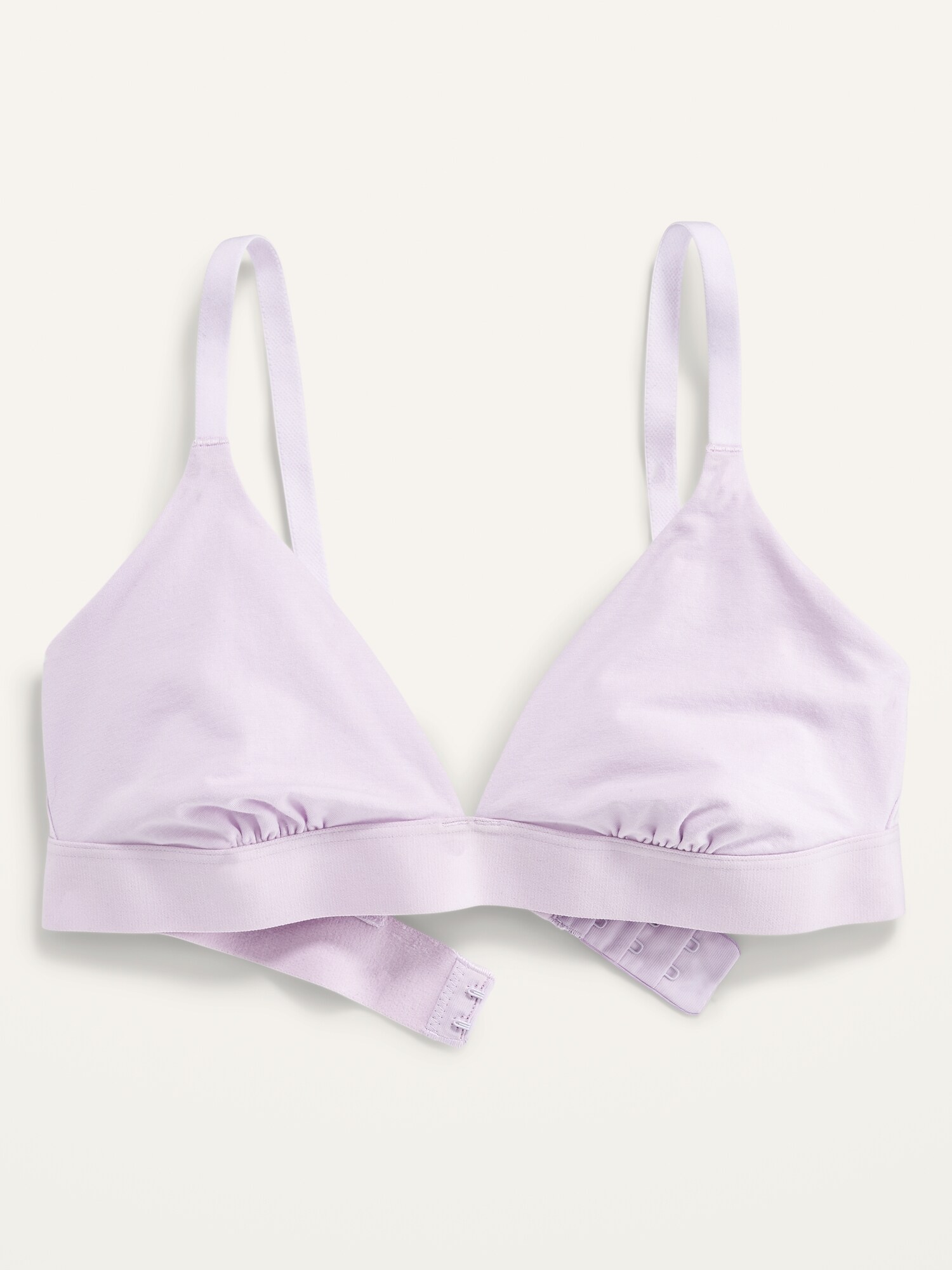 Supima® Cotton-Blend Triangle Bralette Top for Women | Old Navy