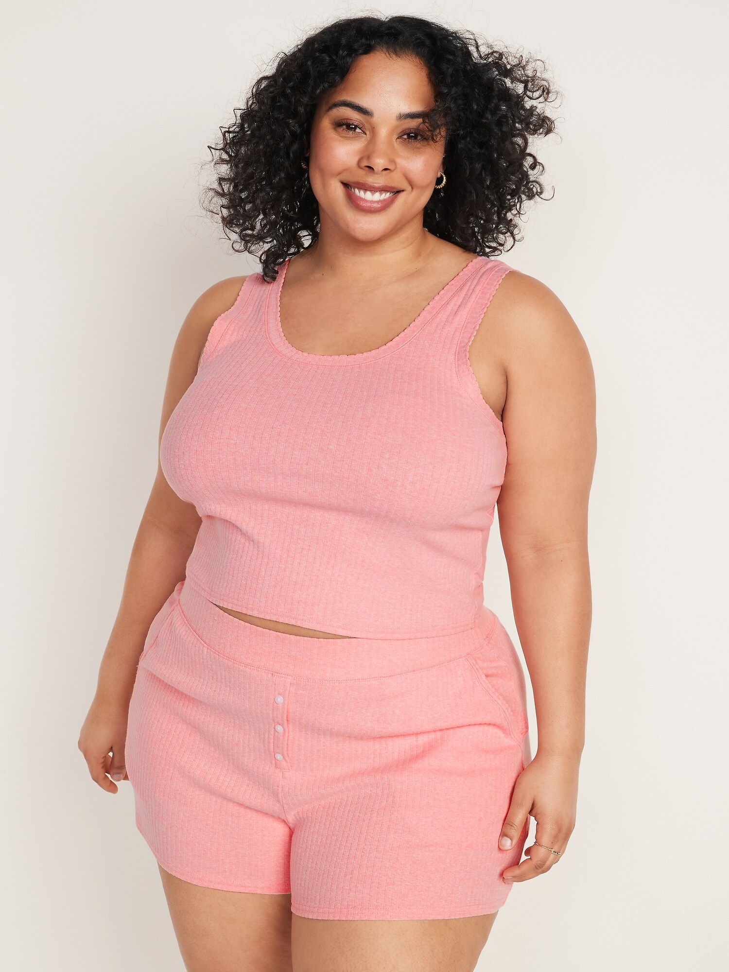 Rib-Knit Lounge Tank Top for Women | Old Navy