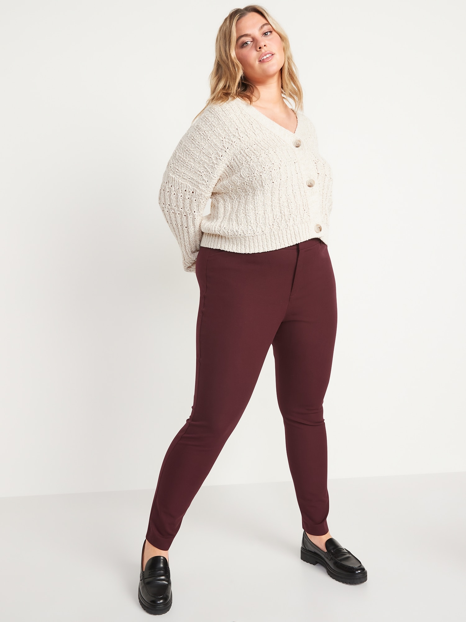 High-Waisted Pixie Full-Length Pants for Women | Old Navy