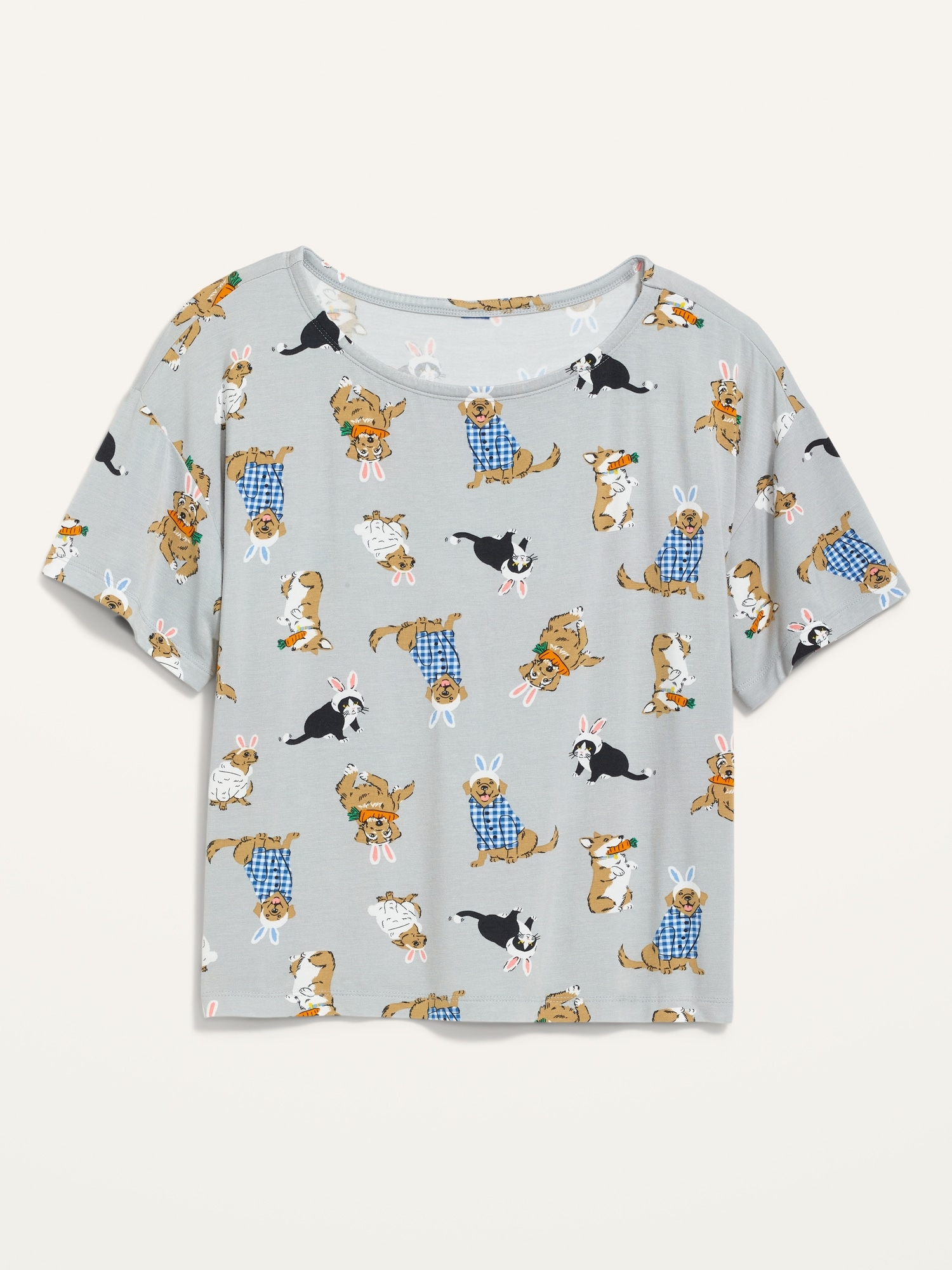 Loose Sunday Sleep Ultra-Soft Pajama Top for Women | Old Navy