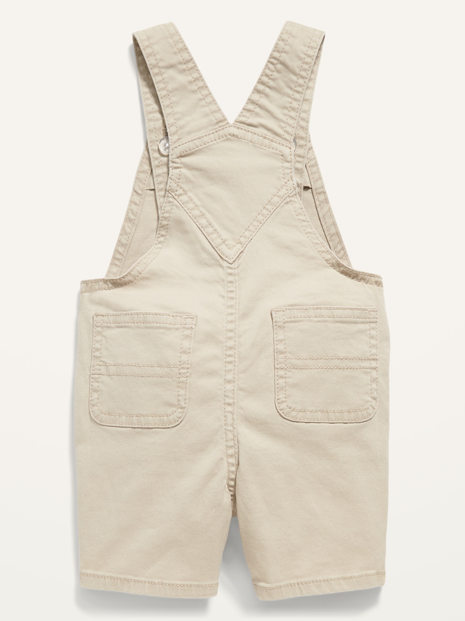 Unisex Twill Shortalls for Baby | Old Navy