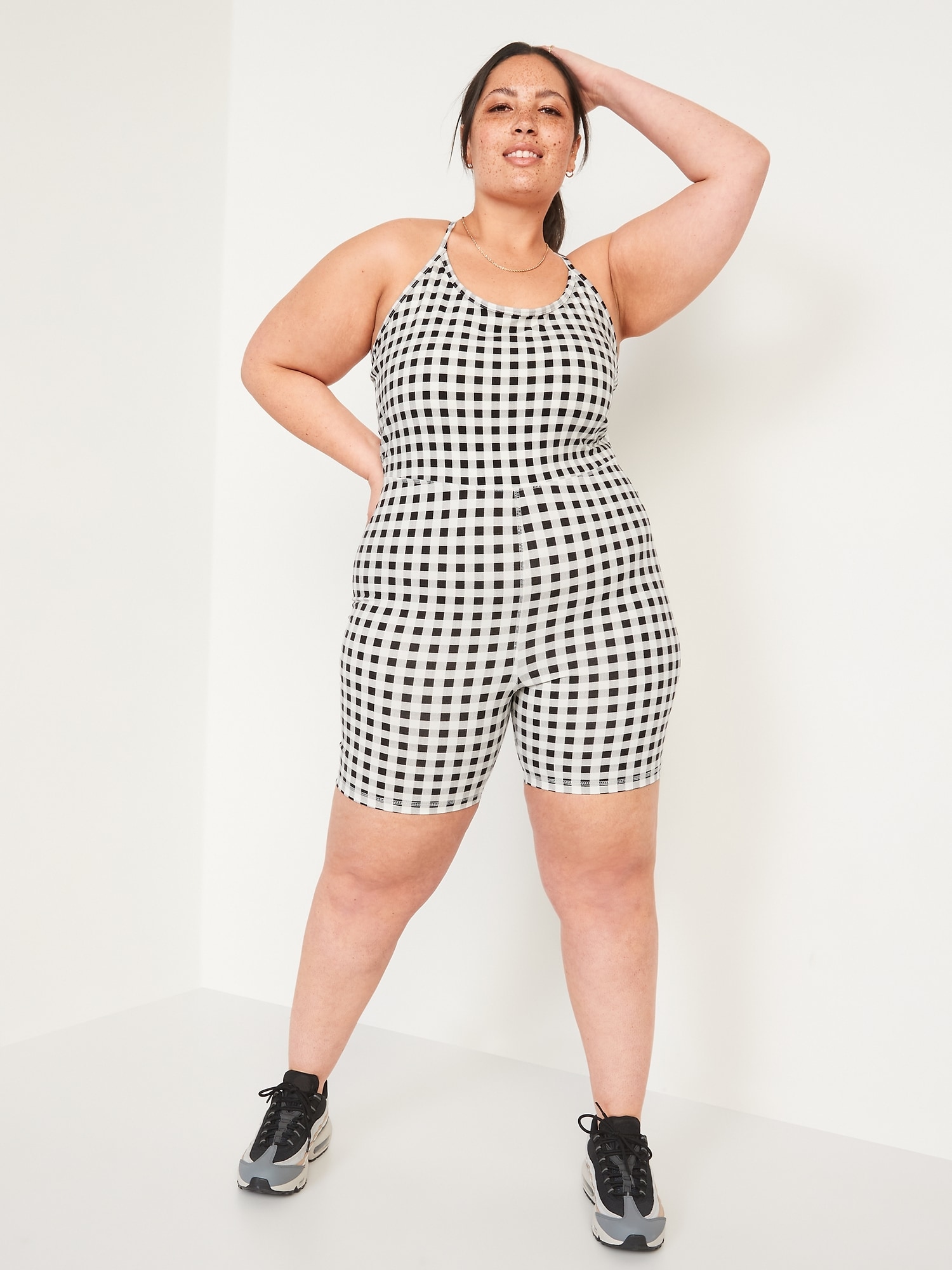 PowerChill Racerback Bodysuit for Women -- 6-inch inseam | Old Navy