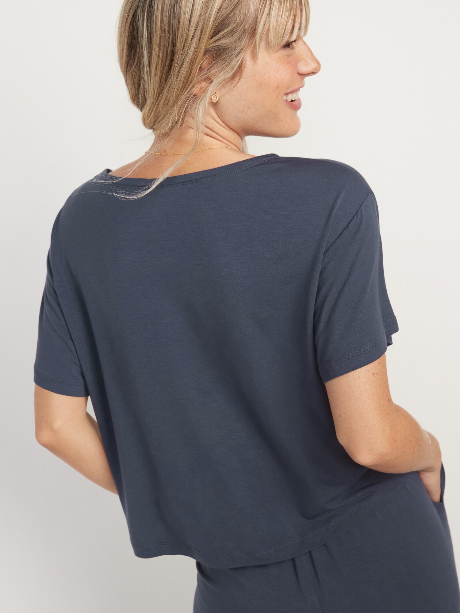 Loose Sunday Sleep Ultra-Soft Pajama Top | Old Navy