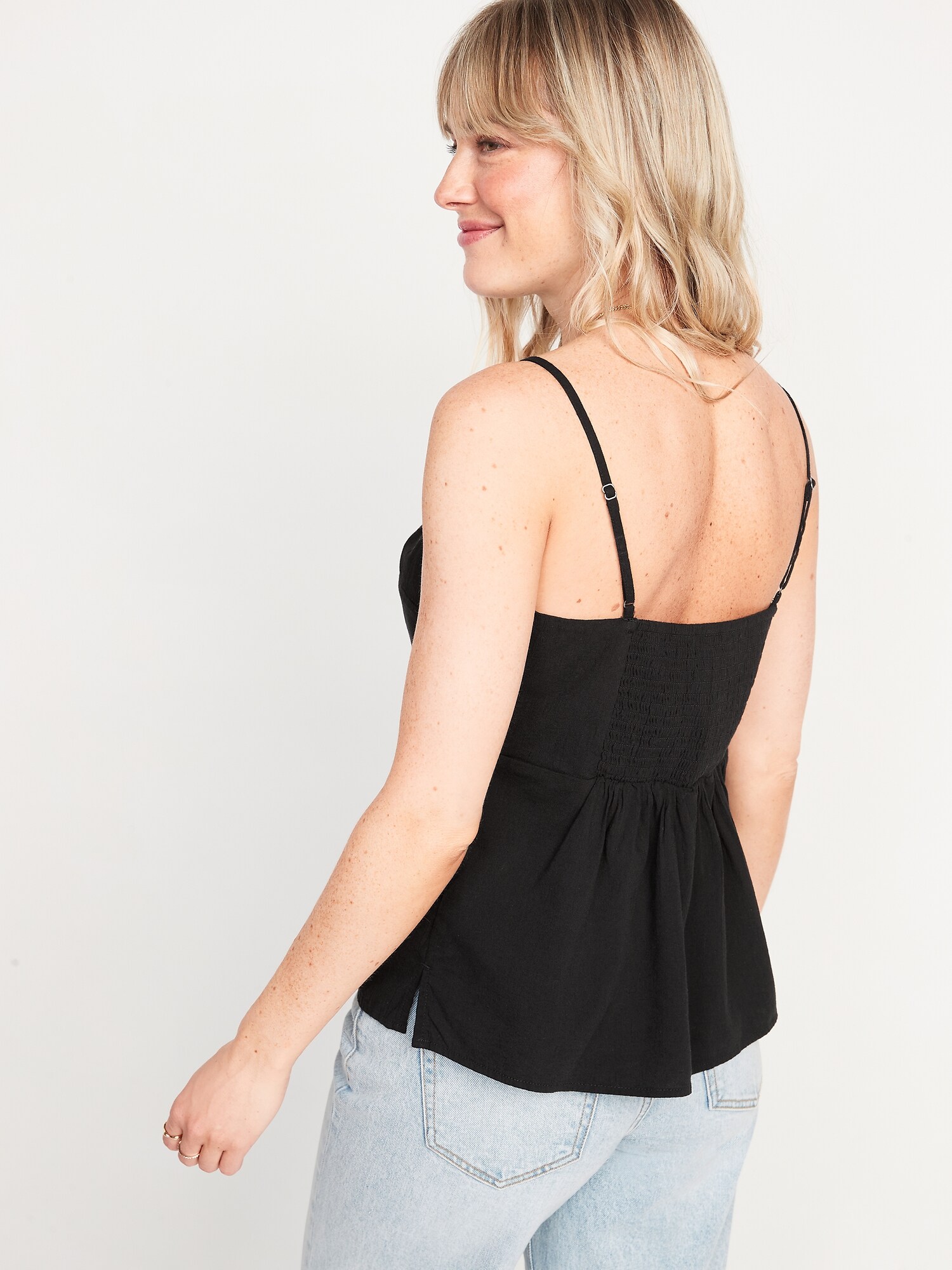 Fitted Twist-Front Cami Top for Women | Old Navy